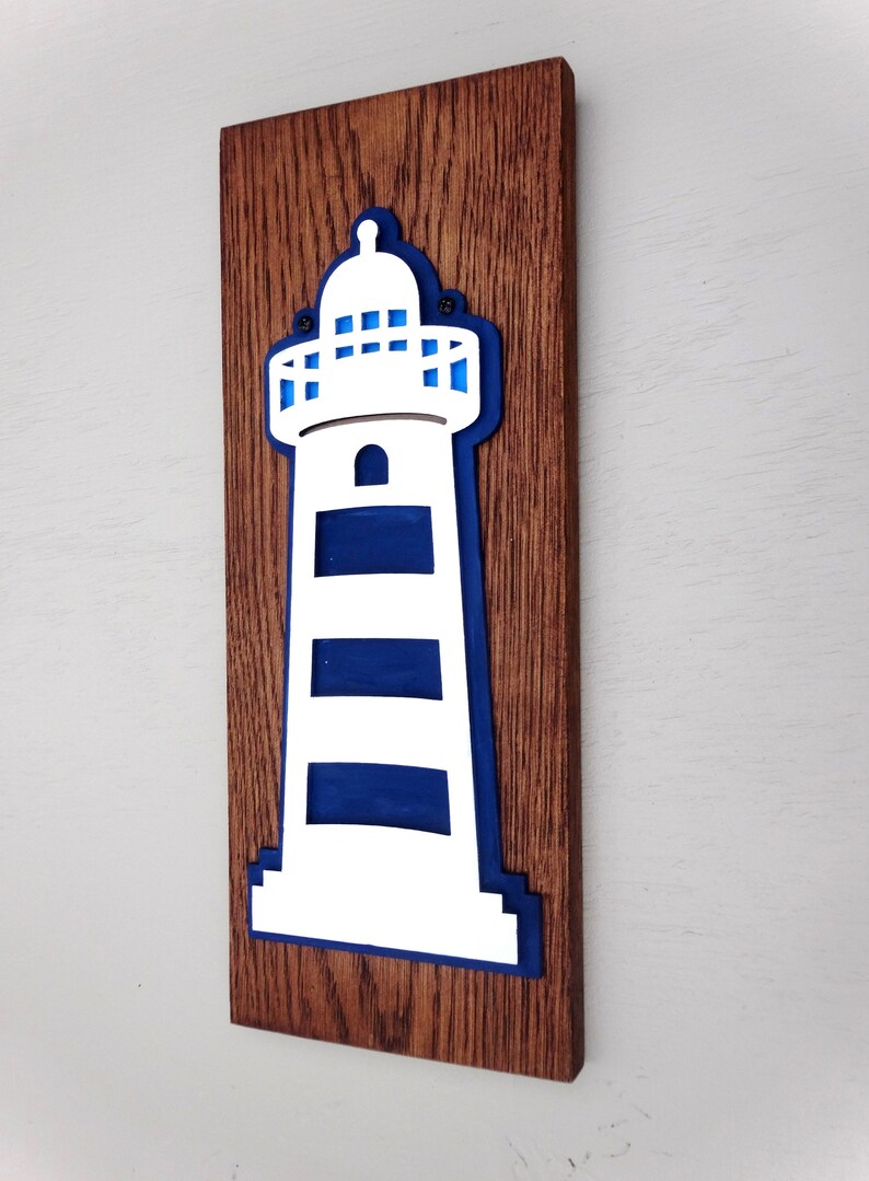 Decorative Nautical Light House Sign - Etsy