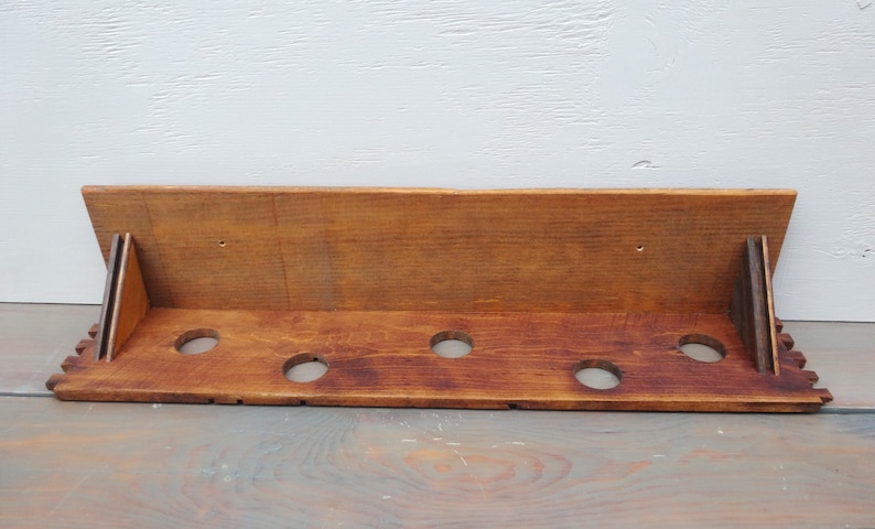 Reclaimed Wood Shot Glass Display Shelf One of A Kind Home | Etsy