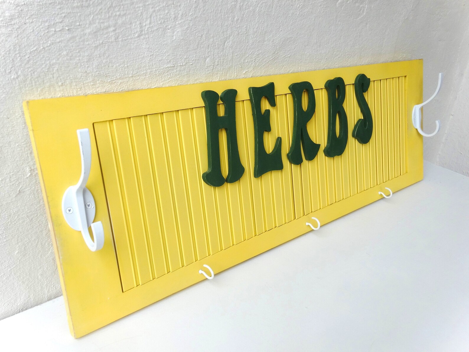 Up-cycled & Re-purposed Shutter Sign Garden Decor - Etsy
