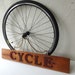 Cycle Sign Made From Reclaimed Wood - Etsy