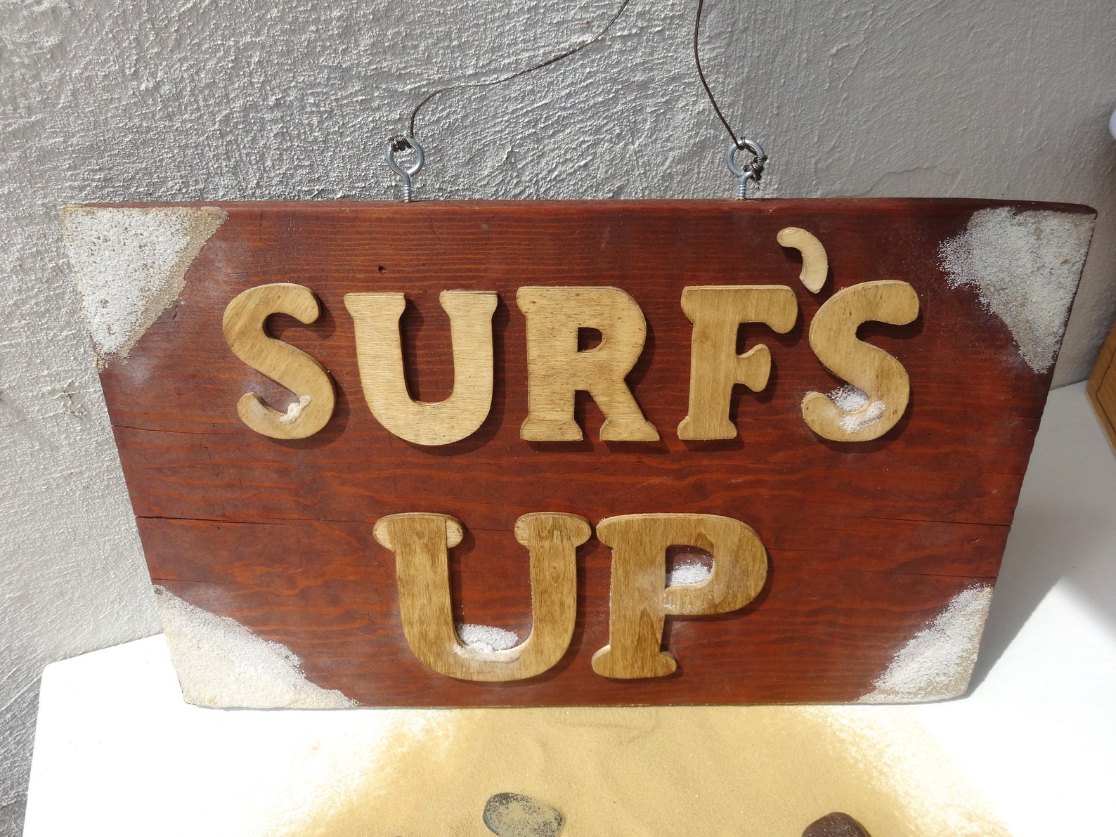Surf's up Sign Made From Reclaimed Wood - Etsy