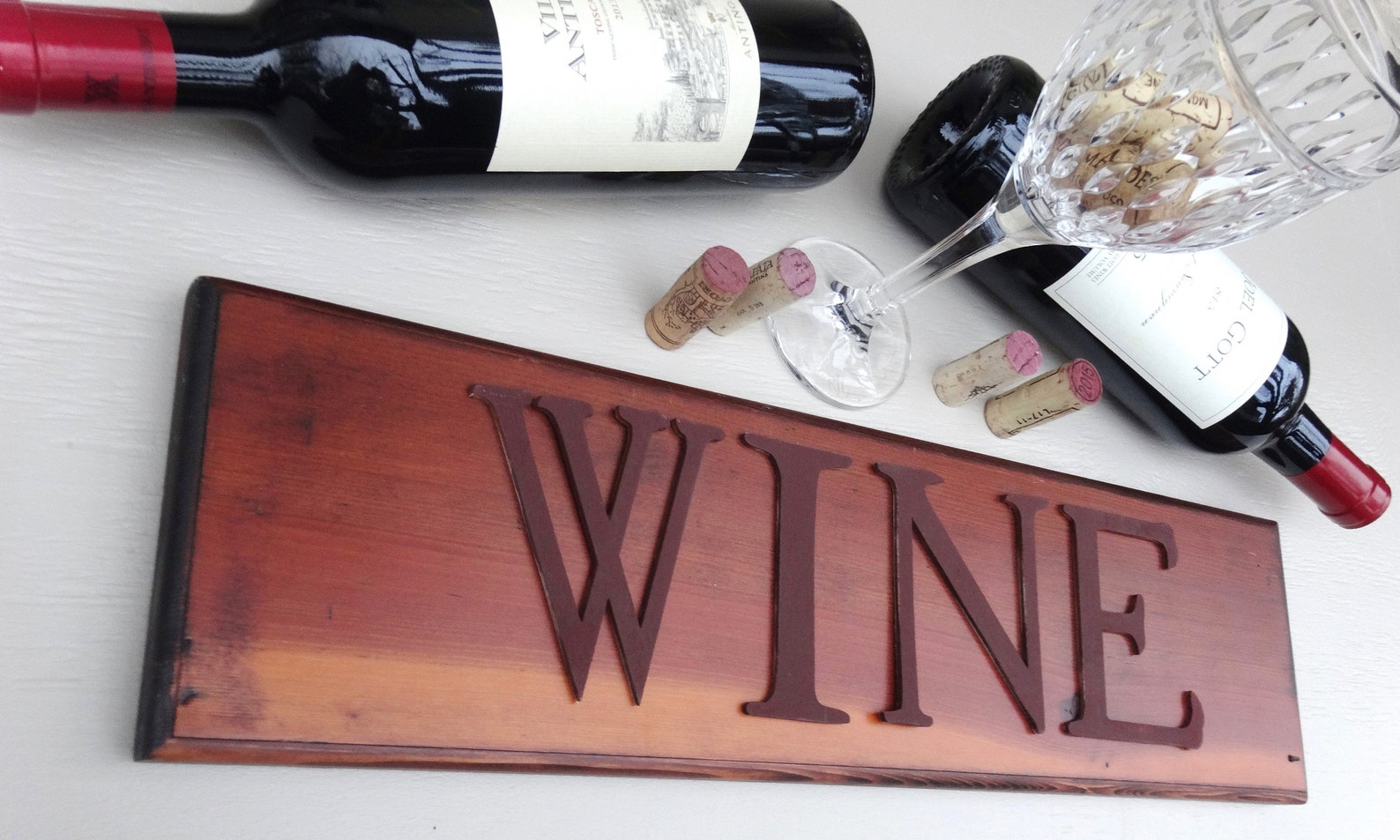 Wine Sign A Unique Bar Sign Farmhouse Decor She Shed - Etsy