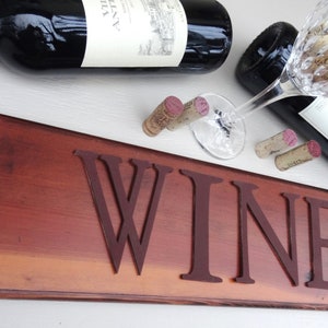 Wine Sign A Unique Bar Sign Farmhouse Decor She Shed Decor - Etsy