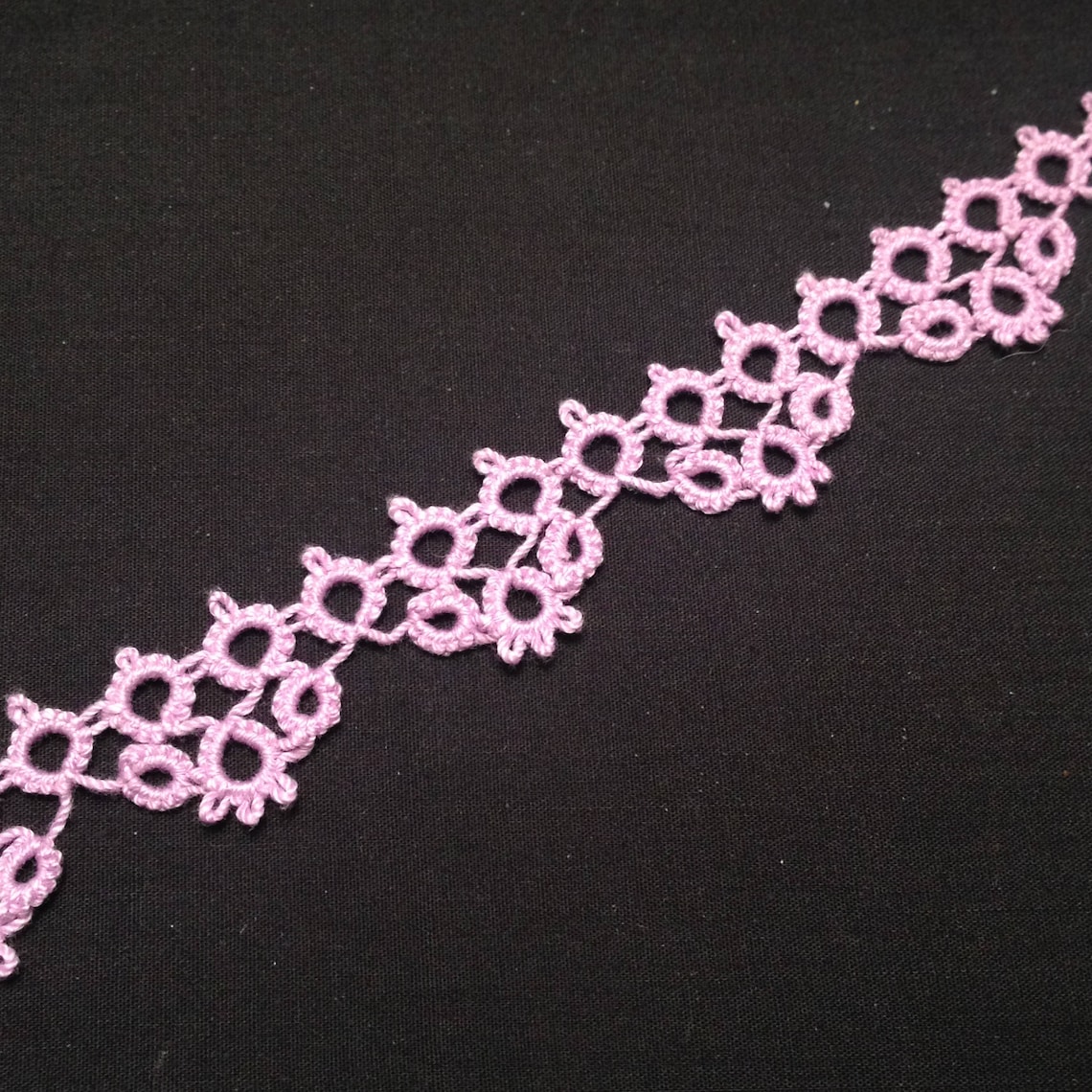 Lace by the Yard, Lace Edging, Lace Trim, Eyelet Lace, Handmade ...