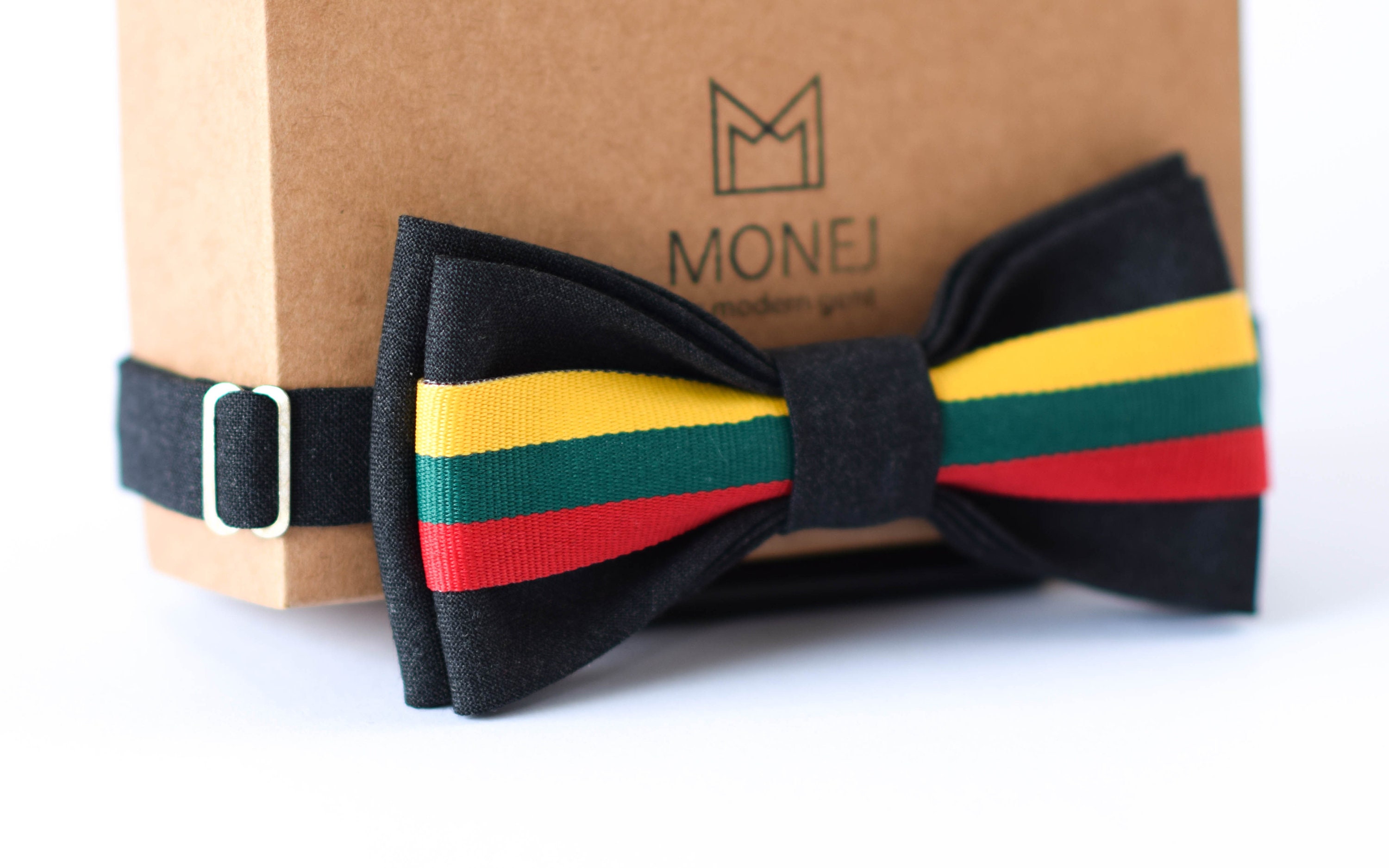 Lithuanian Flag Bow Tie for Men, Gift for Men Him Father Husband ...