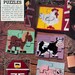 Plastic Canvas Pattern in 7 Count Cool Barnful of Puzzles Hen Horse Cow ...