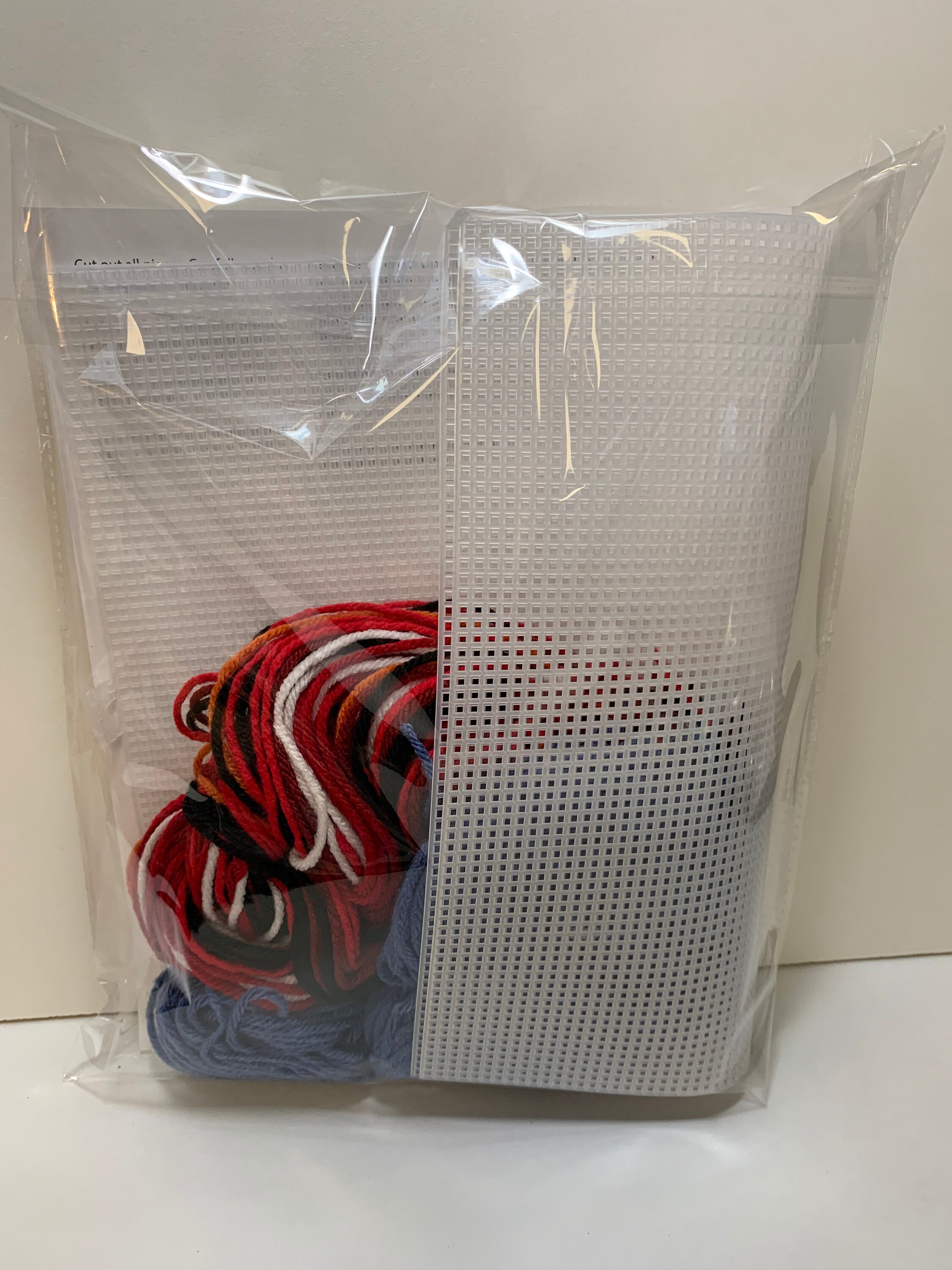 Mary Maxim Plastic Canvas Kit "winter Cardinal Tissue Topper" - Etsy