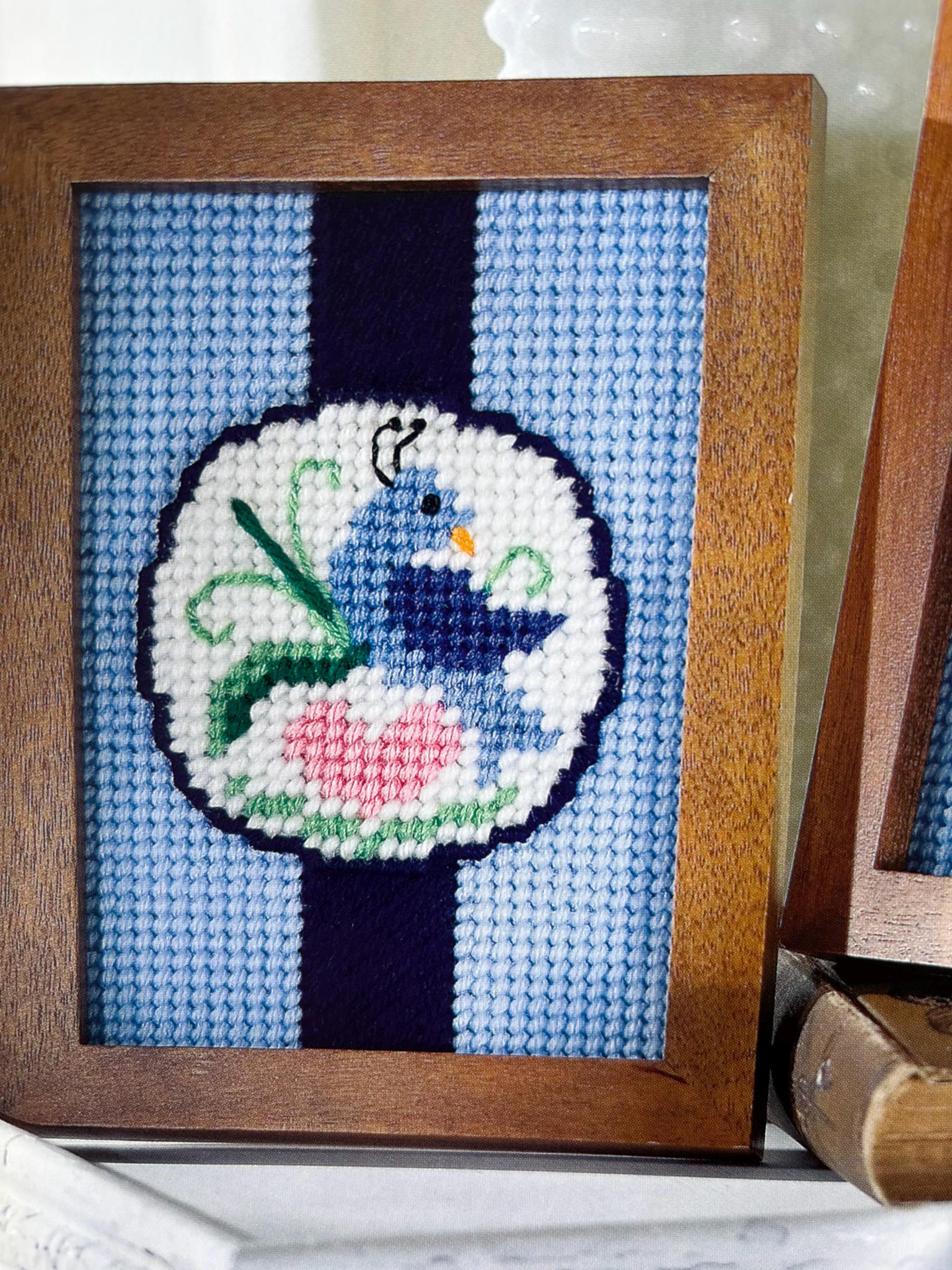Plastic Canvas Pattern in 7 Count Pretty Dutch Barn Signs Tapestry Wall ...