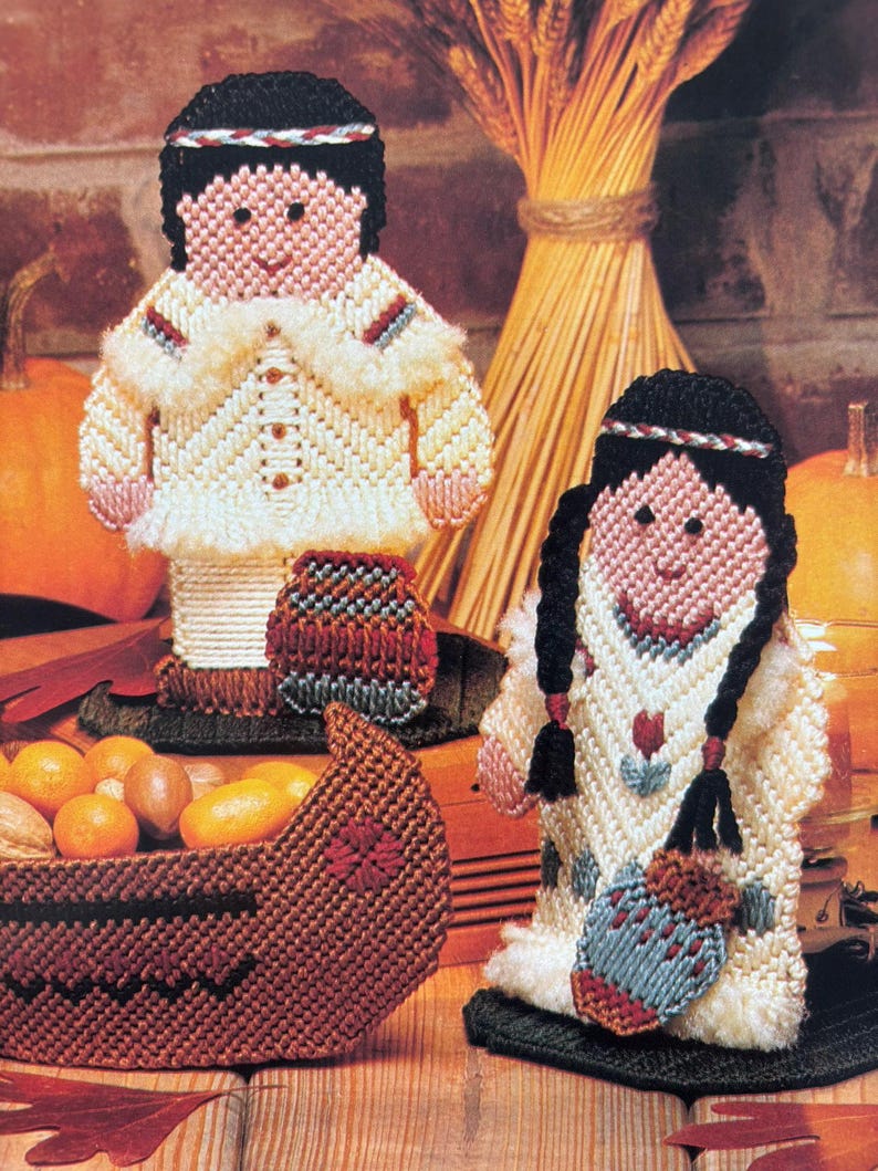 Plastic Canvas Pattern in 7 Count Autumn Accents Bountiful Harvest ...