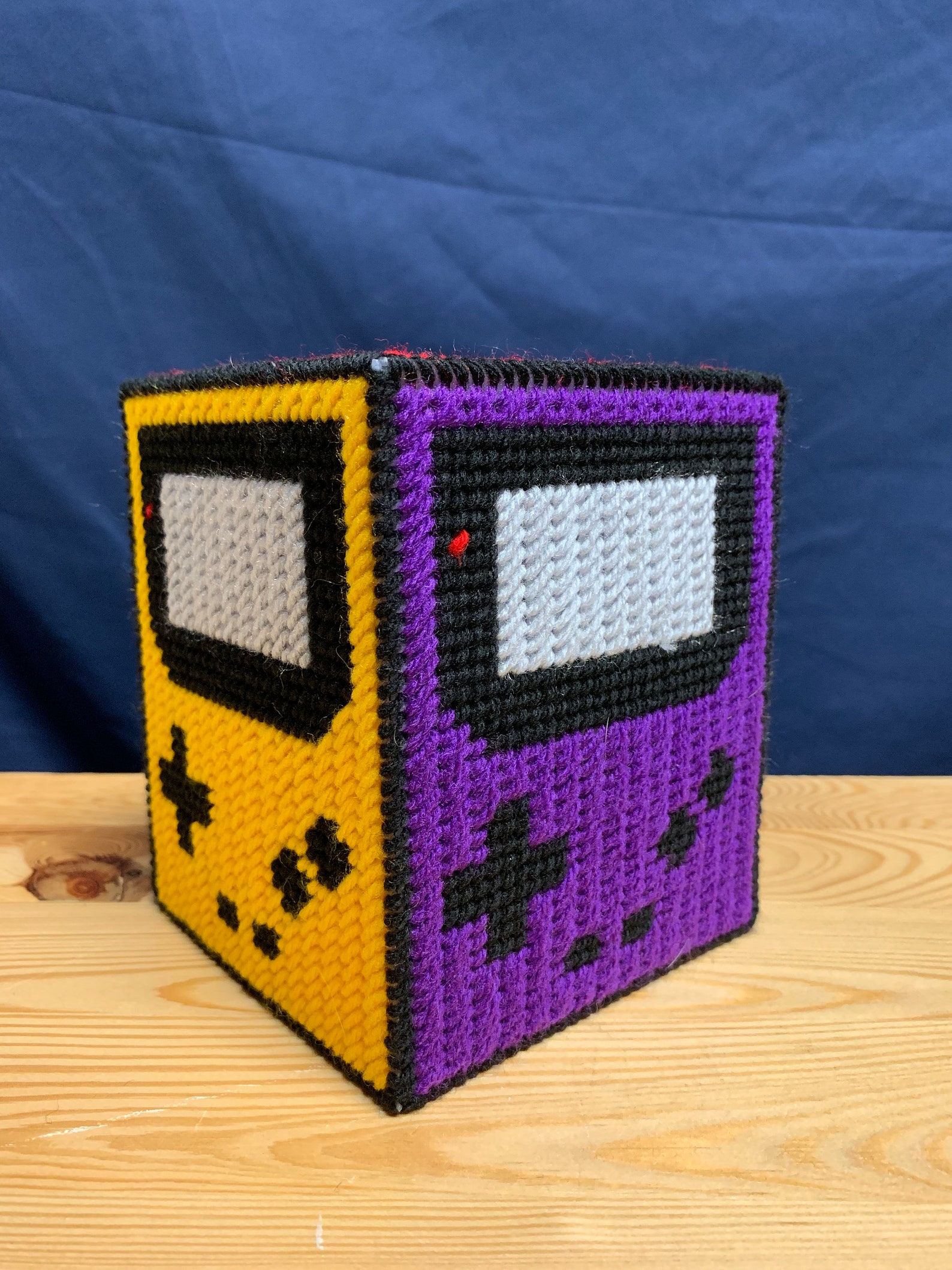 Nintendo Game Boy Boutique Style Plastic Canvas Tissue Topper Multi ...