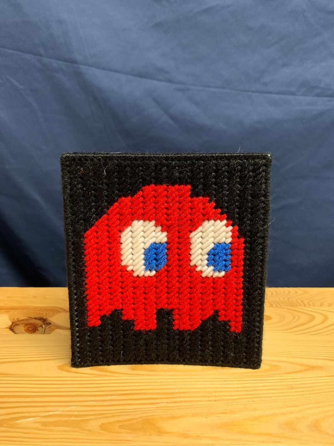 Pacman Boutique Style Plastic Canvas Tissue Topper Multi Colors - Etsy