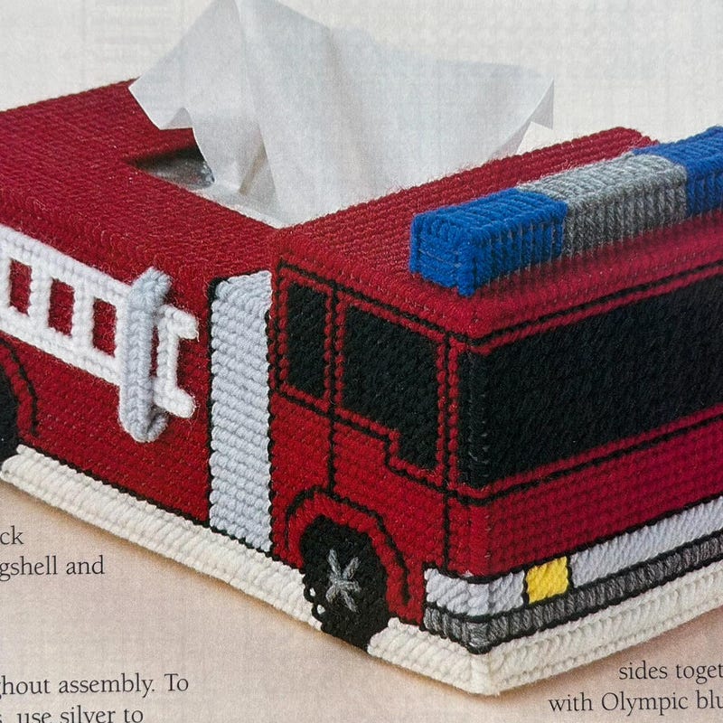 Plastic Canvas Truck - Etsy