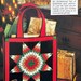 Plastic Canvas Pattern in 7 Count Gorgeous Star Tote Winter Christmas ...