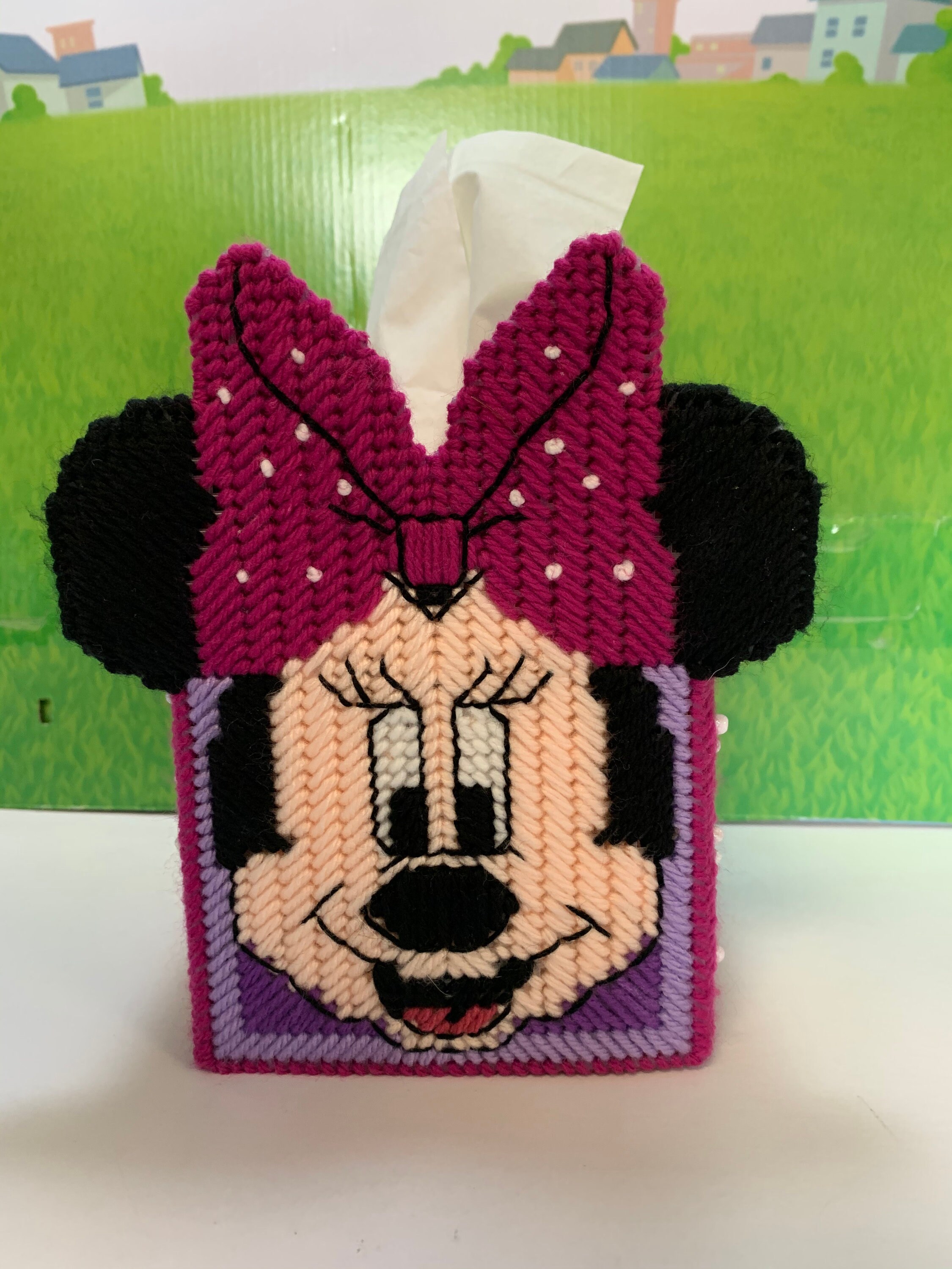 Disney Minnie Mouse Tissue Topper - Etsy