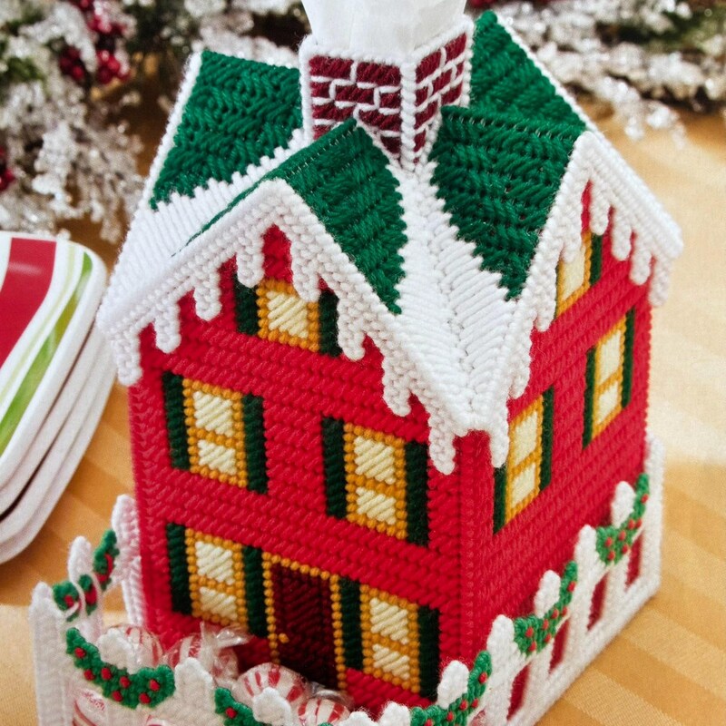 Winter Plastic Canvas Kit - Etsy
