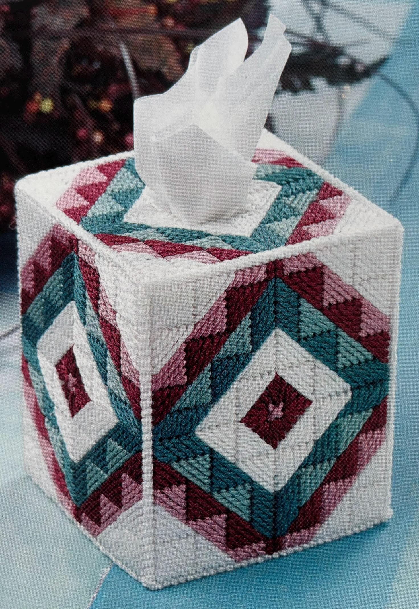 Plastic Canvas Pattern in 7 Count Pretty Southwest Quilt Block Boutique ...