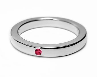 Ruby Wedding Ring - Etsy