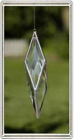 Large Diamond Rainbow Water Prism - Etsy