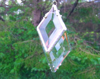 Double Pyramid Rainbow Water Prism | Etsy