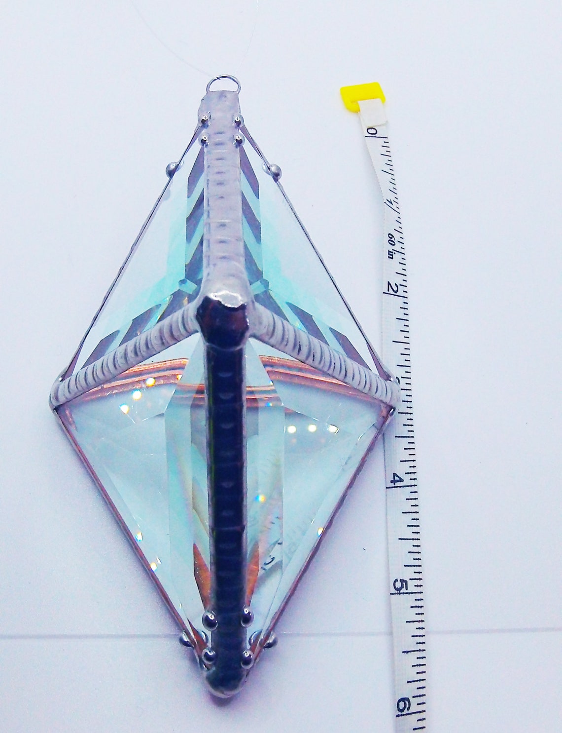 Double Pyramid Rainbow Water Prism | Etsy