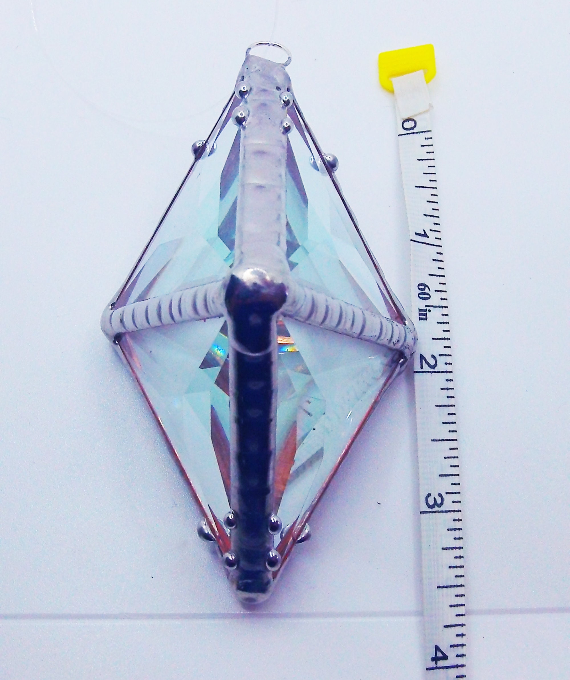 Double Pyramid Rainbow Water Prism | Etsy