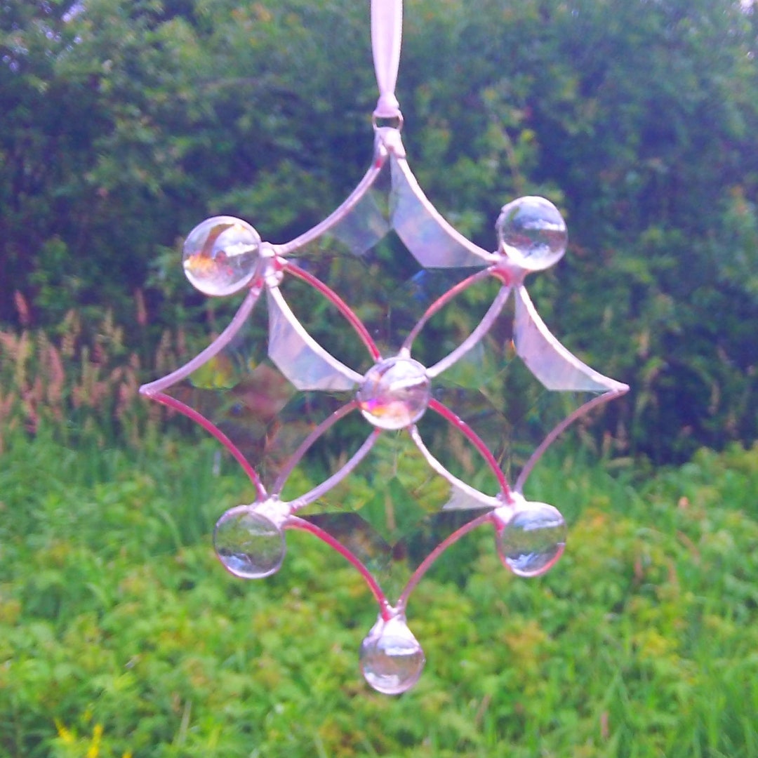 Victorian Snowflake Suncatcher - Etsy