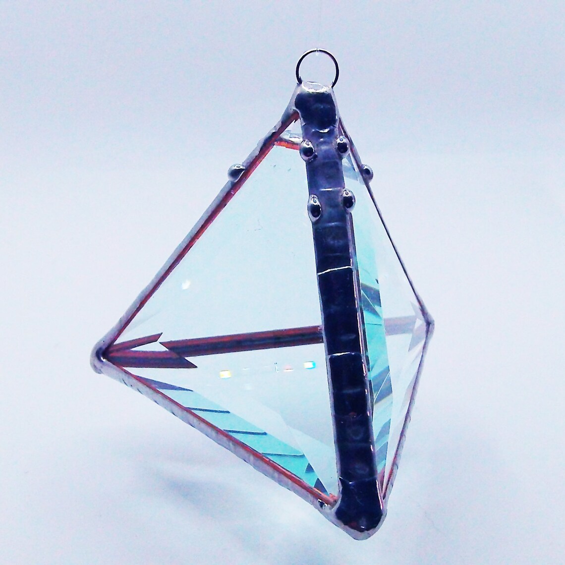 Pyramid Rainbow Water Prism | Etsy