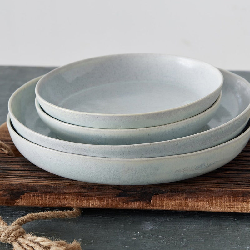 Handmade Stone Pottery Dinnerware - Etsy