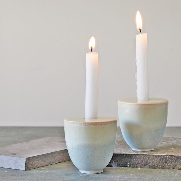 Ceramic Candlesticks - Etsy