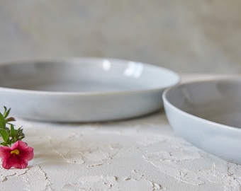 Large Deep Dinner Plates - Etsy