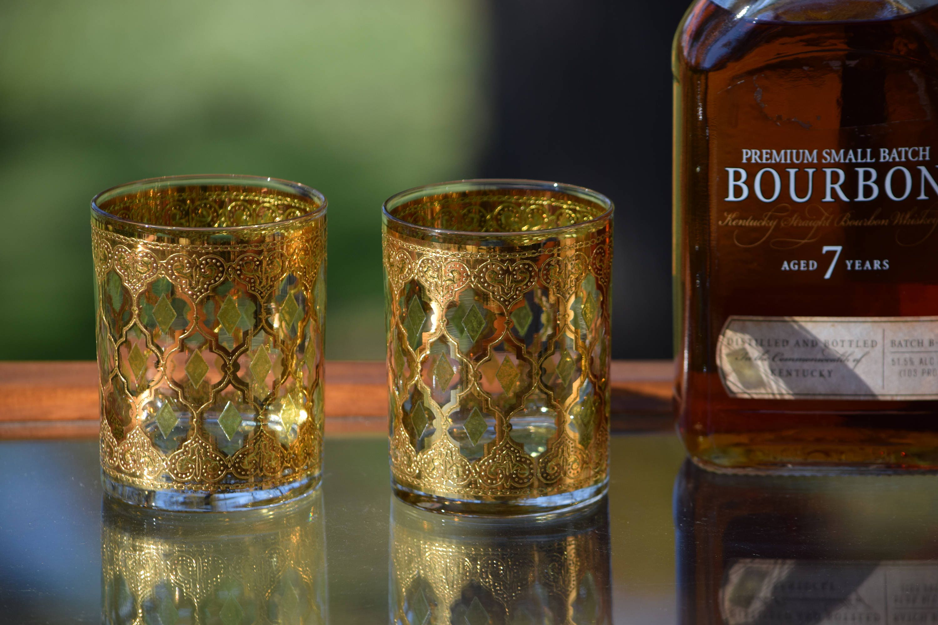 CULVER VALENCIA Cocktail Glasses Set of 6, Mad Men Barware, Scotch ...