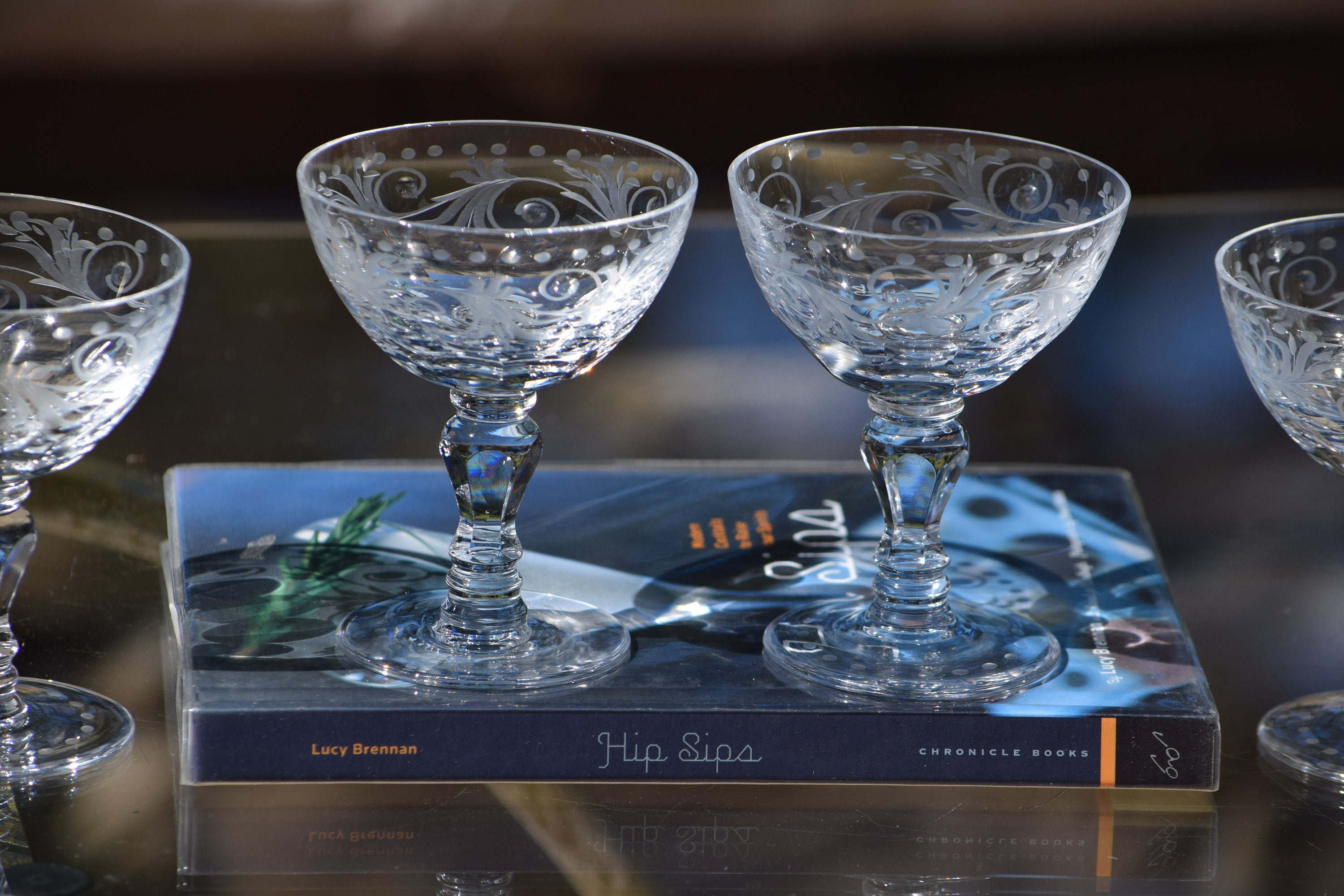 Vintage 4 oz martini glasses store