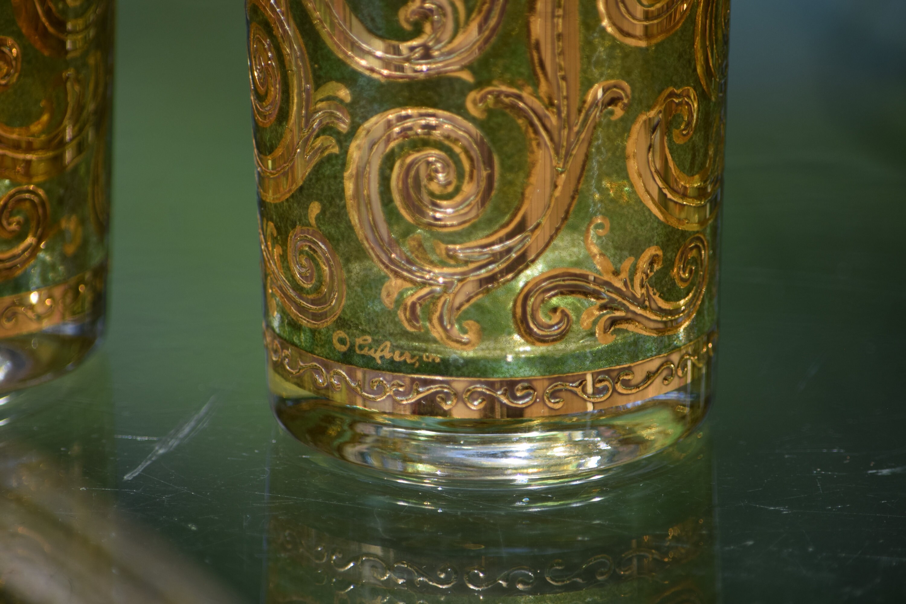 Vintage Culver Highball ~ Cocktail Glasses Set Of 4 Culver Toledo