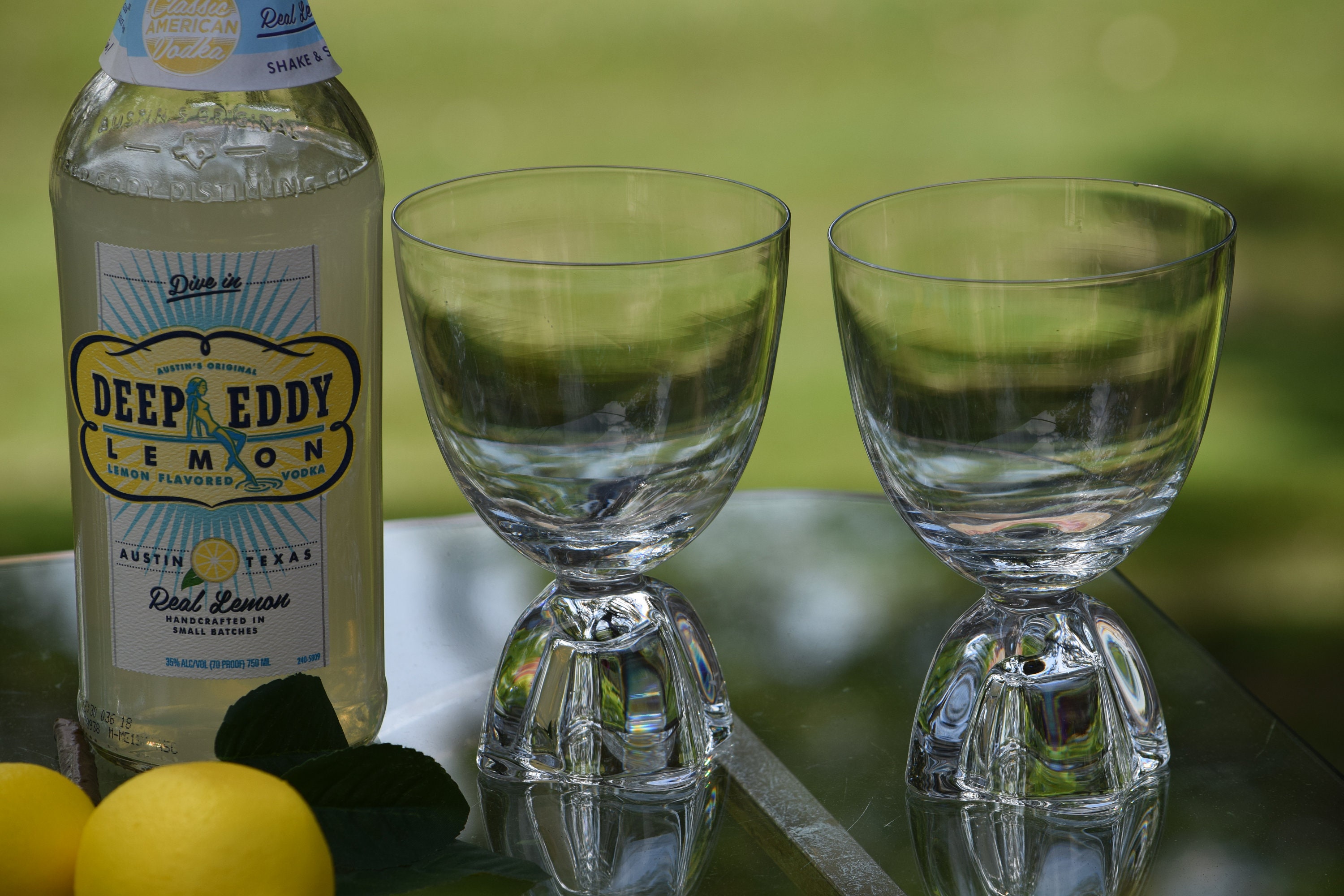 Vintage Crystal Cocktail Glasses, Set of 6, Fostoria, Capri, circa 1950 ...