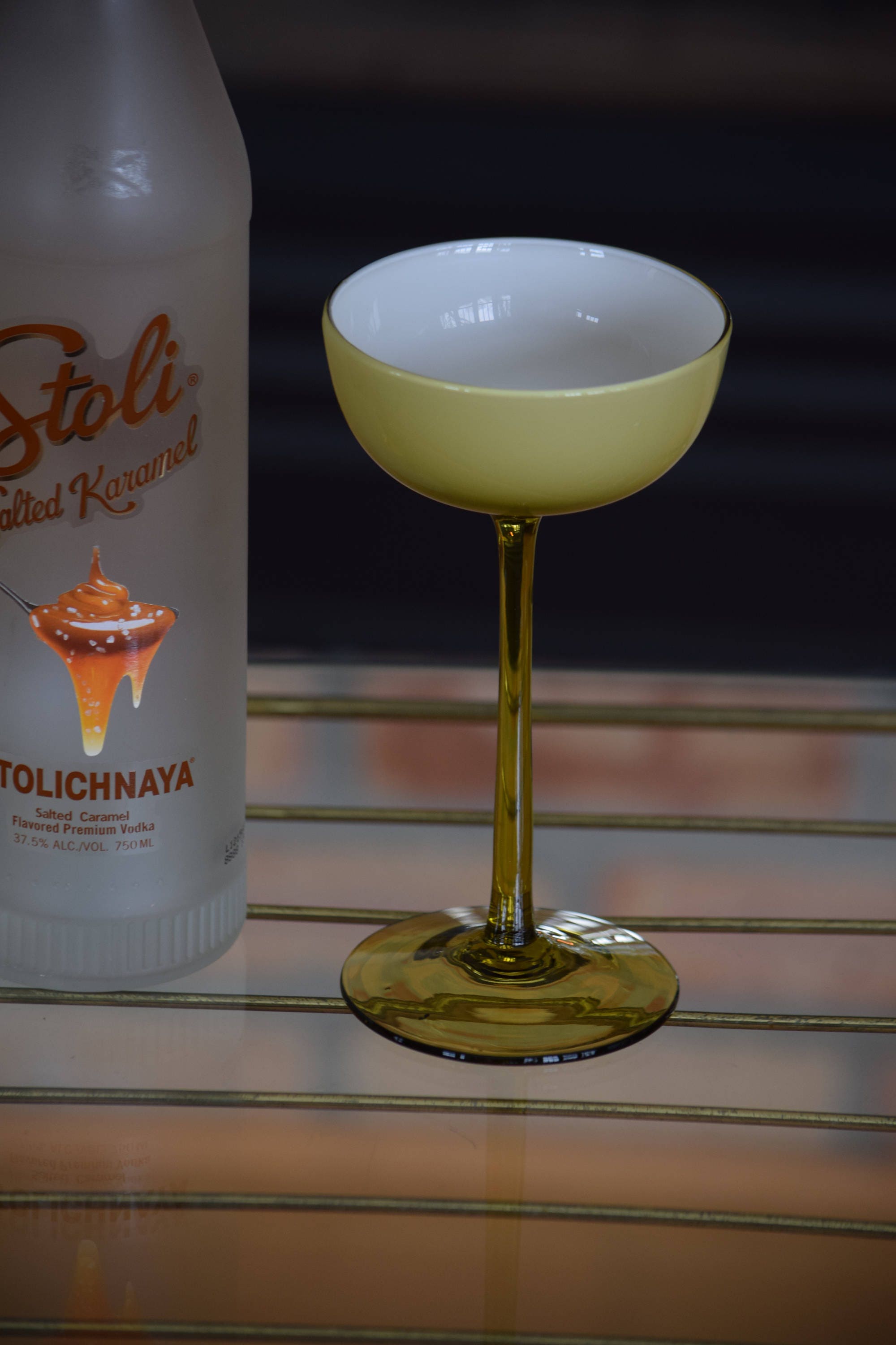 Reserved for Angela- sold -Vintage Chartreuse Champagne Cocktail Coupes ...