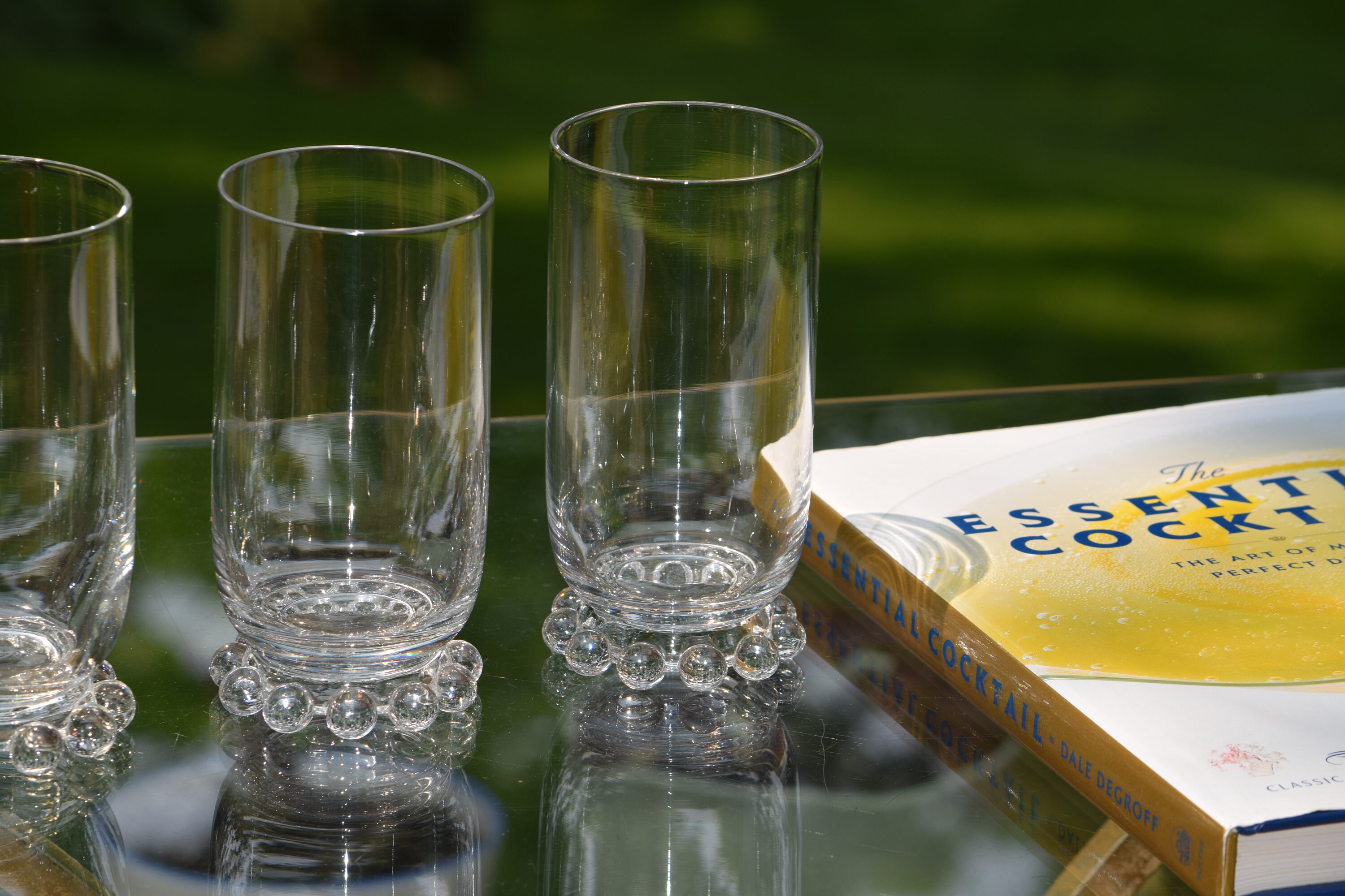 Vintage Cocktail Glasses, Set of 4, Candlewick, circa 1941, Unique 12 ...
