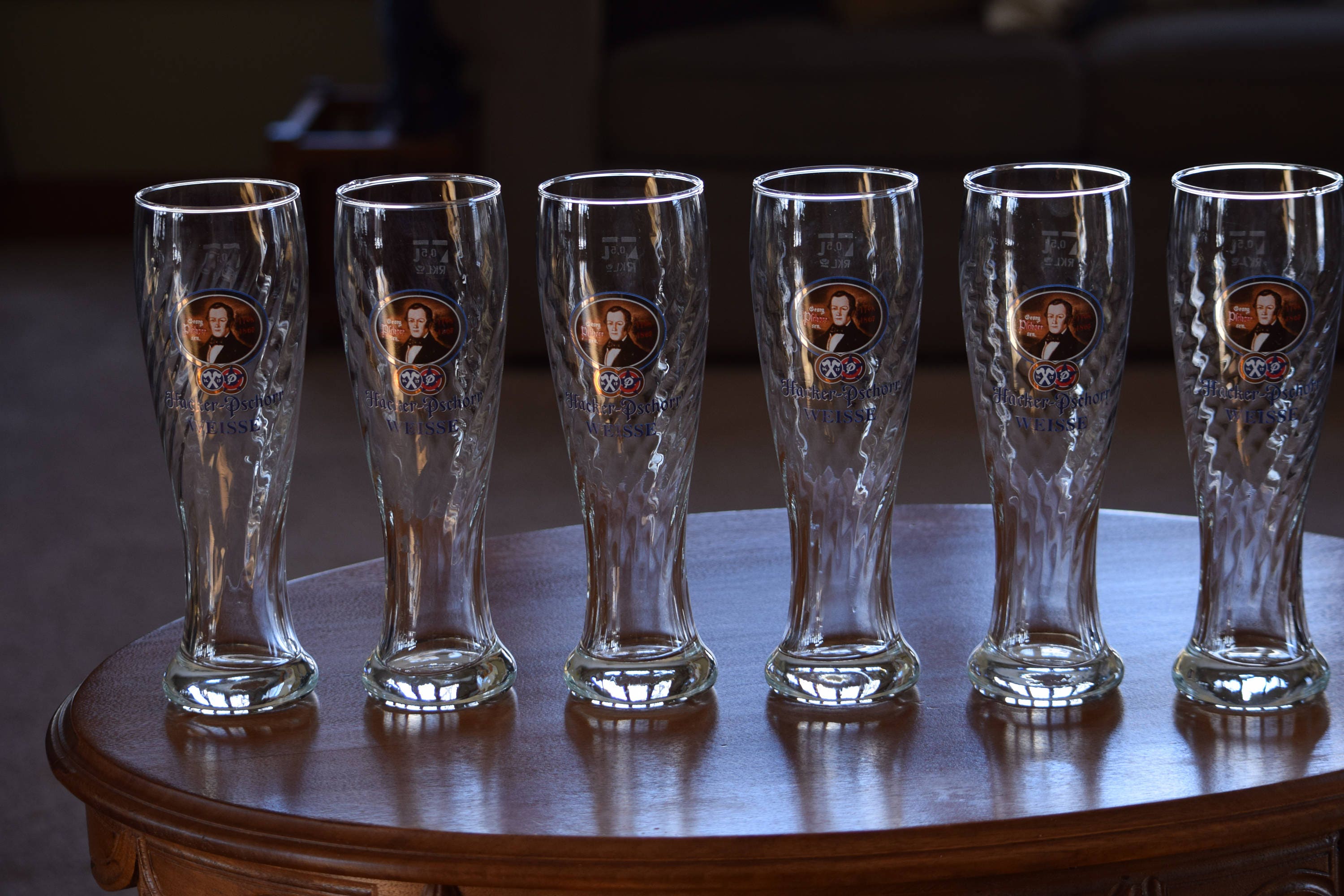 Vintage Pilsner Beer Glasses Set Of 6 Tall Optic Glass Beer Glasses Vintage Pilsner Beer Glasses Set Of 6 Tall Optic Glass Beer Glasses