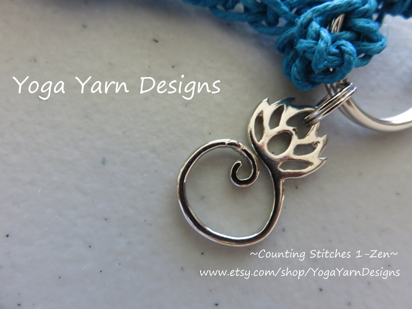 Lotus Key Chain Crocheted With Hemp - Etsy