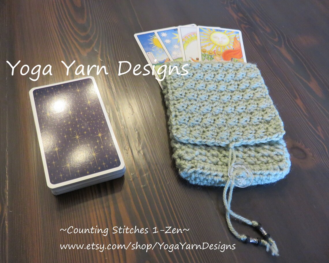 Crocheted Tarot Card Case - Etsy