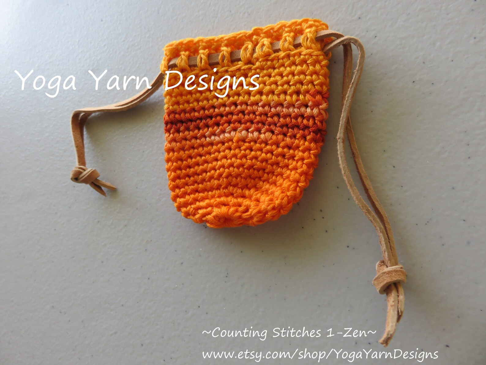 Crocheted Pouch and Crystal Stone Set - Etsy