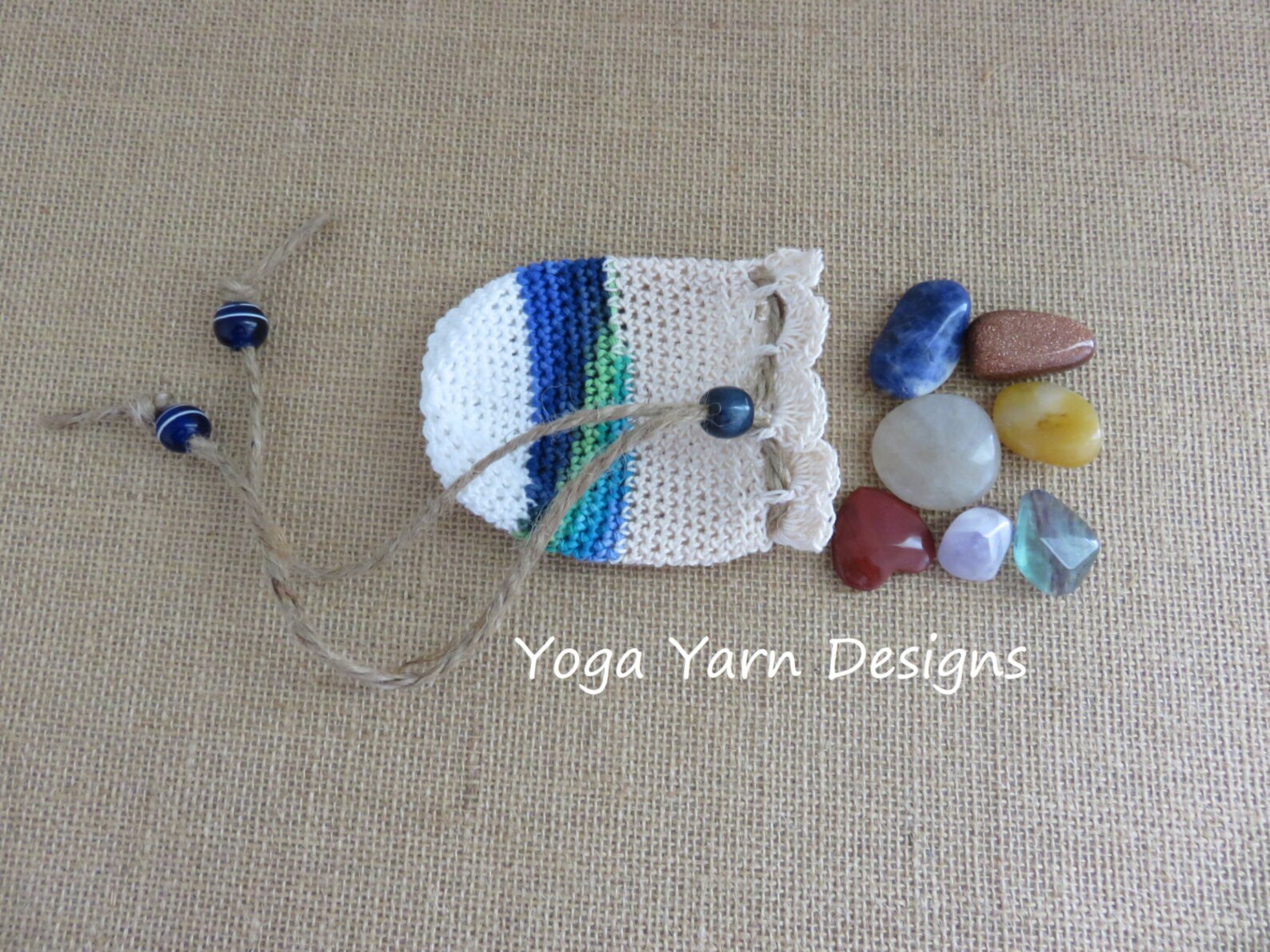Crocheted Pouch//drawstring Pouch//amulet Pouch//medicine - Etsy