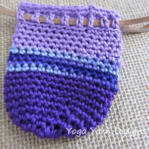 Crocheted Pouch and Crystal Stone Set - Etsy