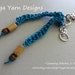 Lotus Key Chain Crocheted With Hemp - Etsy