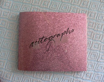 Pink Autograph Book - Etsy