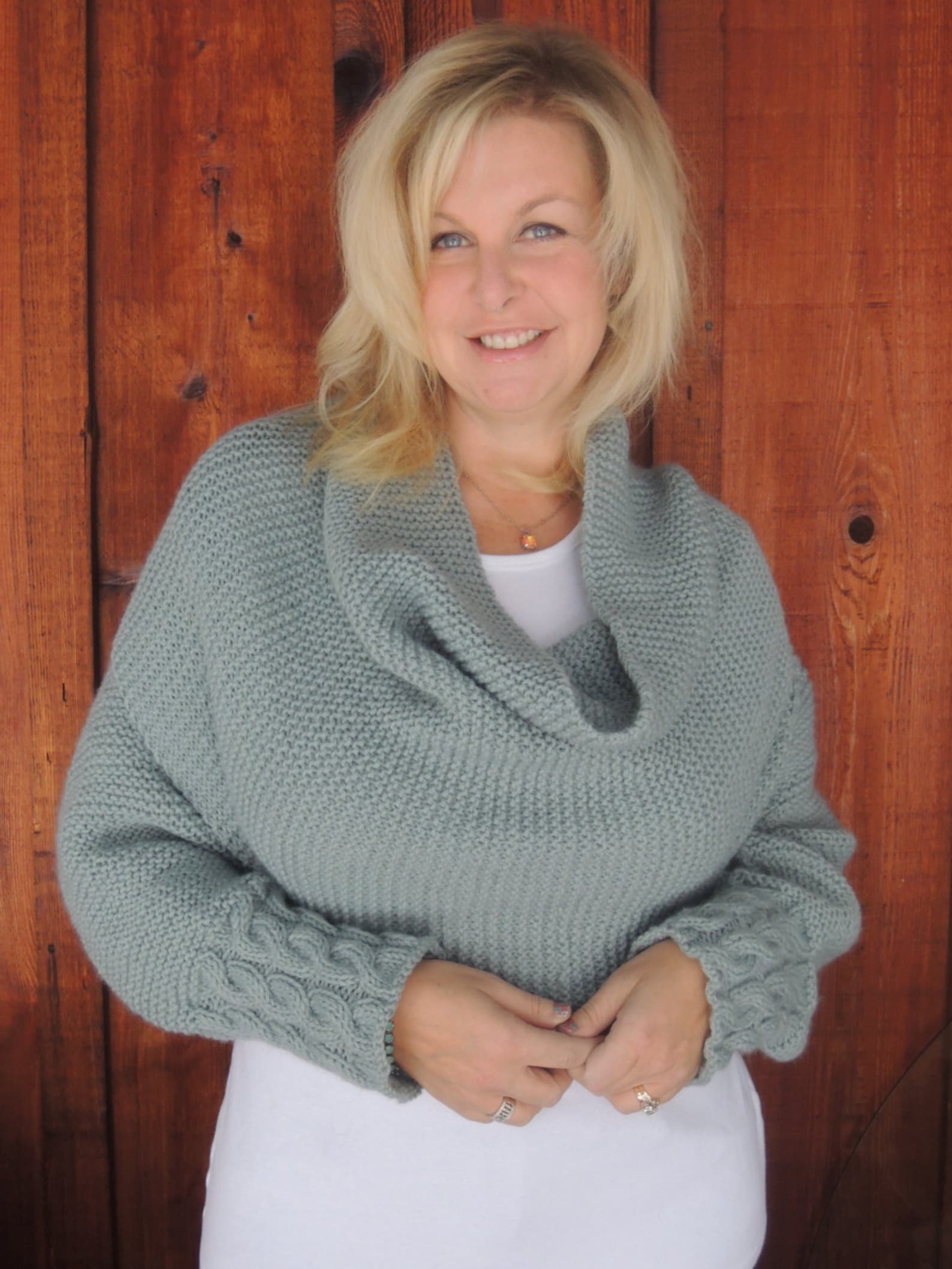 Knitting Pattern - Cable Cuff Sleeve Wrap - Etsy