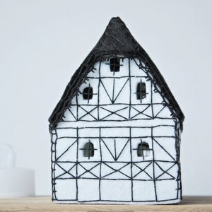 Mini Felt House, Lighted House Decor - Etsy