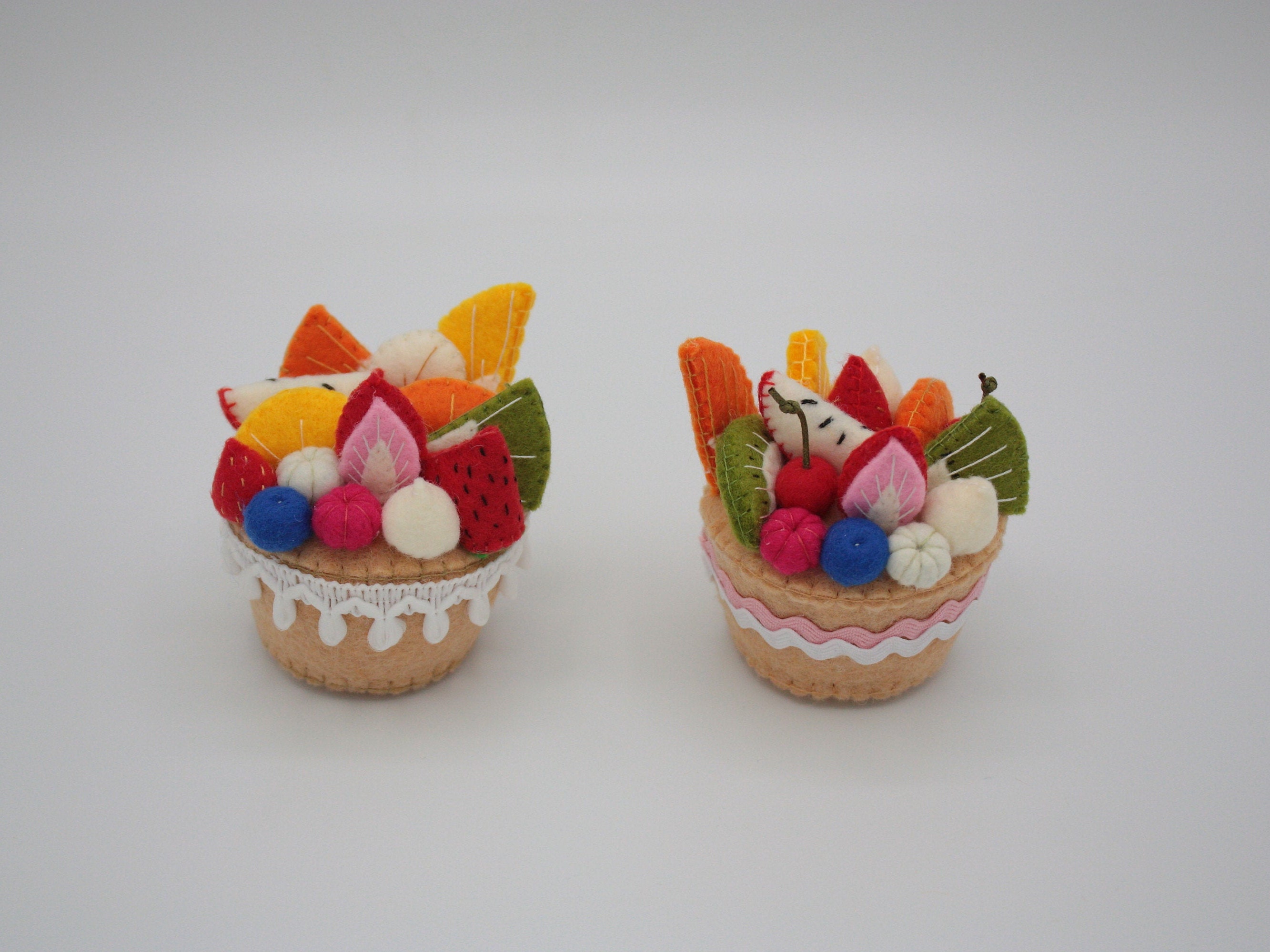 Felt Cake Pincushion Mini Fake Cake - Etsy
