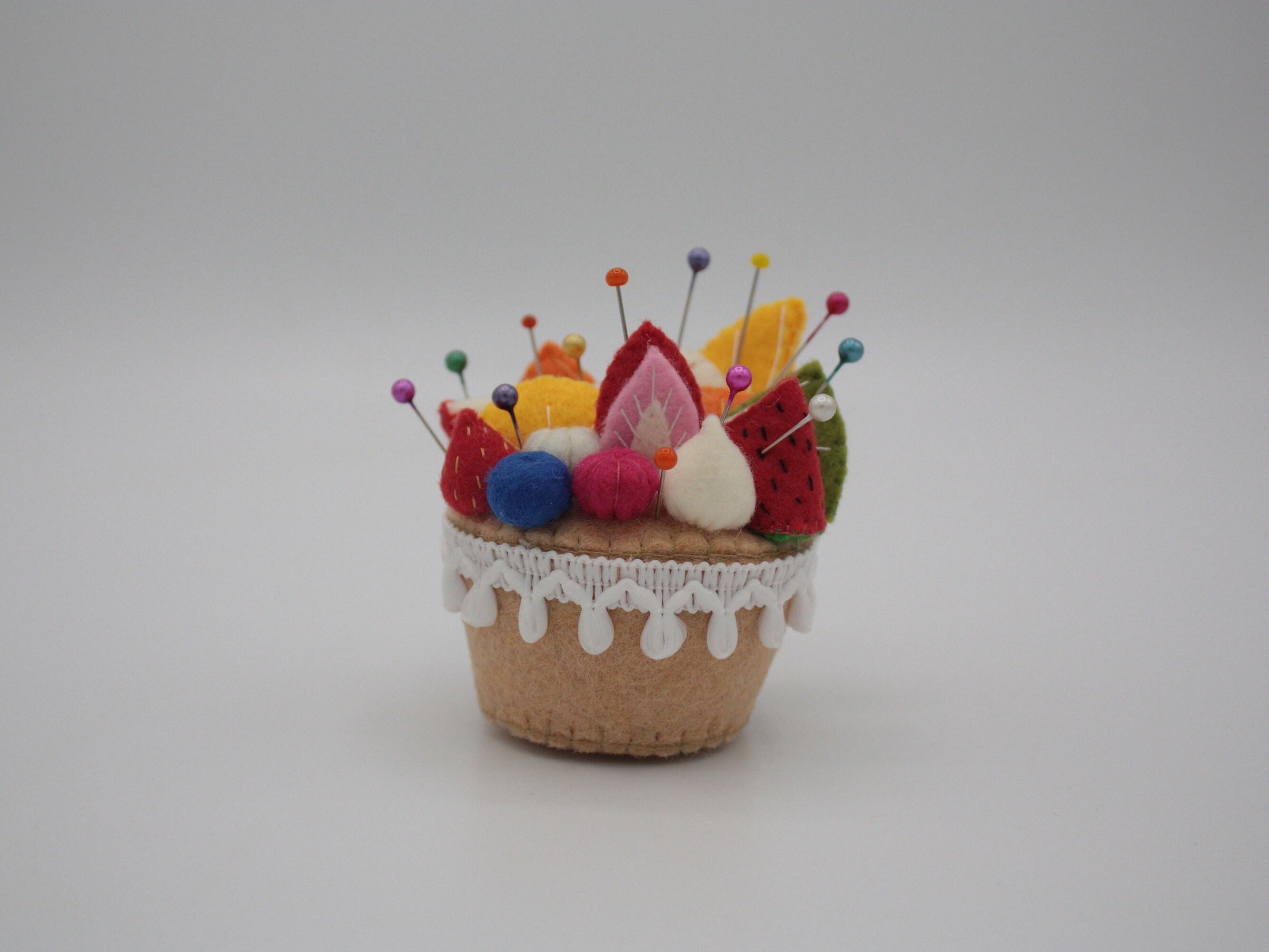 Felt Cake Pincushion Mini Fake Cake - Etsy