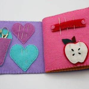 Wool Felt Needle Book - Etsy