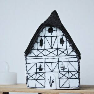 Mini Felt House, Lighted House Decor - Etsy